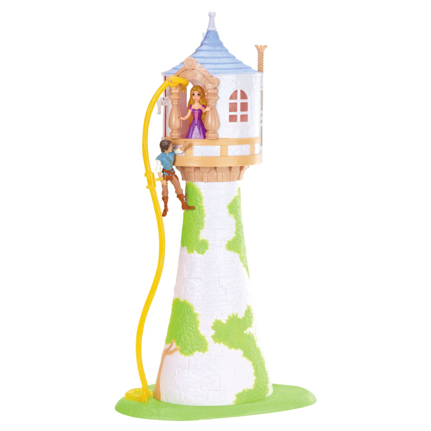 Disney Tangled Rapunzel Magical Tower Polly Pocket Playset With Flynn